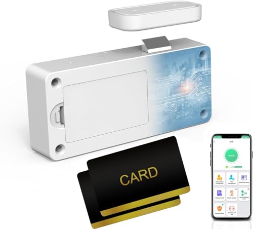 Cabinet Lock RFID Electronic Drawer Lock eLinkSmart No Keys: NFC ...