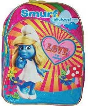 Amazon.com: THE SMURFS 16 inch Backpack - SMURFALICIOUS ! W/FREE LUNCH ...