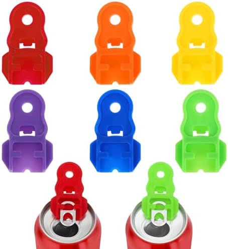 Amazon.com: 6 PCS Can Opener and Covers for Soda Coke Can Opener Tab ...