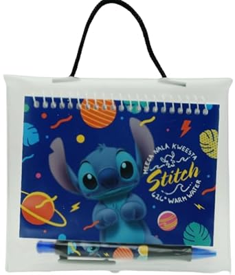 Disney Lilo And Stitch Autograph With Retractable Pen - Notepad - Warm ...