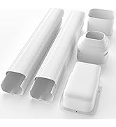Amazon.com: Toutgood 3'' Mini Split Flexible Duct Line Set Cover Parts ...