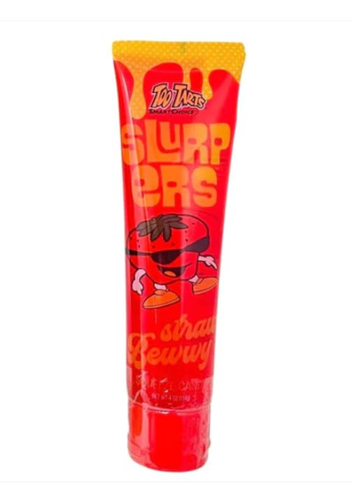 Amazon.com : Too Tarts Slurpers Straw Bewwy Squeeze candy. NET WT 4 oz ...