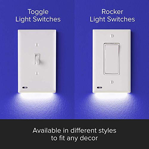 Snapklik.com : SnapPower Single SwitchLight - LED Night Light - For Single-Pole Light Switches ...