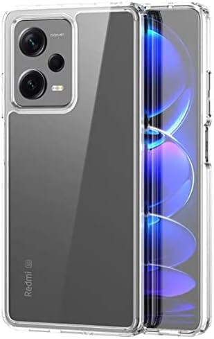 Kapa Shield Clear Acrylic Back Shock Proof Case Cover for Redmi Note 12 ...