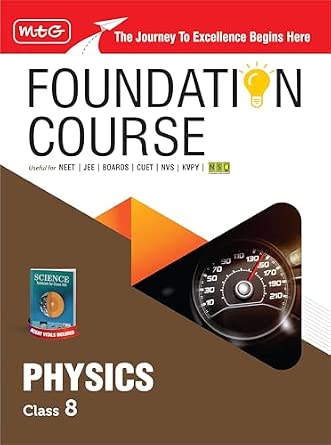 MTG Foundation Course Class 8 Physics Book (Edition 2025) For IIT JEE ...
