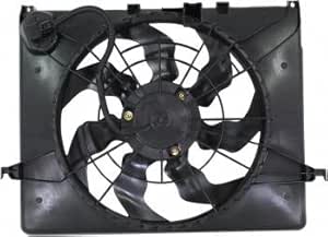 Amazon.com: US Auto Parts for Hyundai Sonata 11-13 Radiator Fan Shroud ...