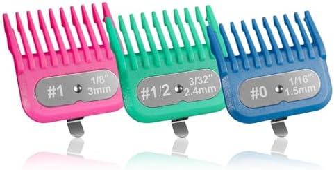 Amazon.com: Clipper Guards Set Compatible with Andis Master, Oster Fast ...