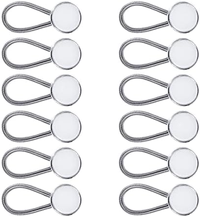 Amazon.com: eHooyau 12 Pcs Elastic Extender Elastic Button Extenders ...