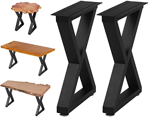 Rioychan 20 Inch Metal Table Legs, Coffee Table Bench Legs for ...