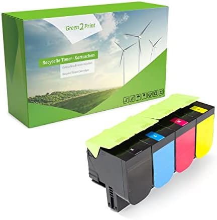 Green2Print Toner Toner-Set, 4 Kartuschen 1x 2000, 3X 1400 Seiten ...