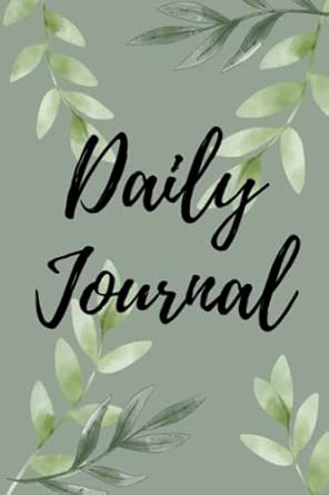 Amazon.com: Daily Journal - notebook for 3 months of daily journaling ...