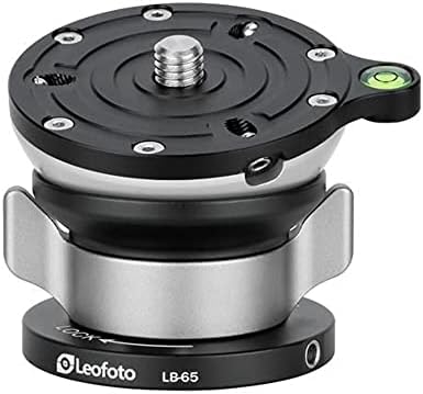 Amazon.com : Leofoto LB-65 65mm Leveling Base for Tripod w Butterfly ...