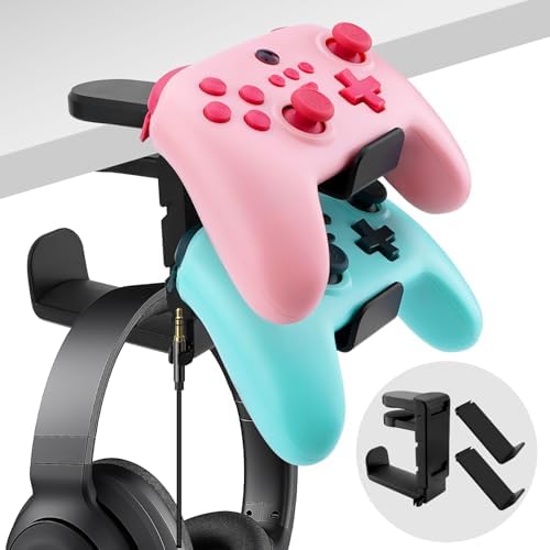 Amazon.com: 3-in-1 PC Gaming Headset&Controller Holder - EURPMASK ...