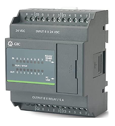 GIC PC10EA02002N Programmable Logic Controller PLC 2 Input Extension ...