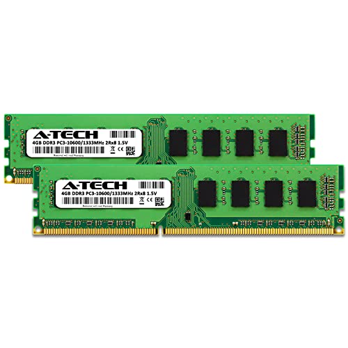 Buy A-Tech 8GB Kit (2x4GB) RAM for Dell OptiPlex 9010, 7010, 3010, 990 ...