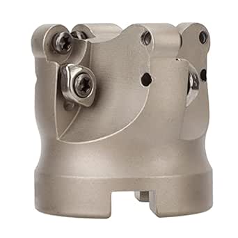 Amazon.com: RPMT1204 Fresa de cara 4 flautas CNC Cara Mill Head 40cr ...