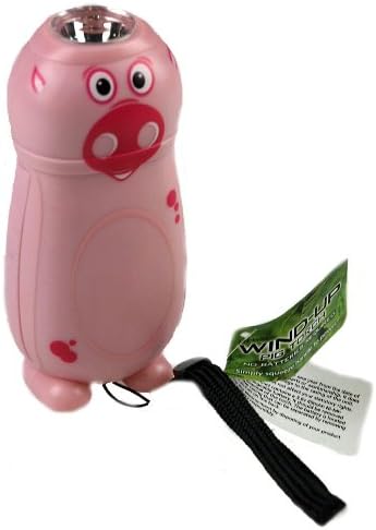 Amazon.com : Ecotronic Childrens Pink Pig Pocket Wind Up Torch : Patio ...