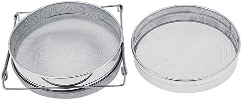 VIVO Stainless Steel Honey Strainer Double Sieve, Bee Keeping Equipment ...