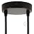 Buy Creative-Cables 2 holes matt black cylinder ceiling rose kit with ...