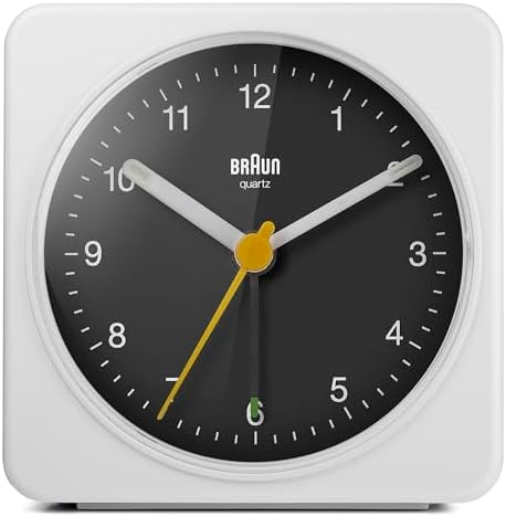 Amazon.com: Braun Classic Analogue Alarm Clock with Snooze and Light ...