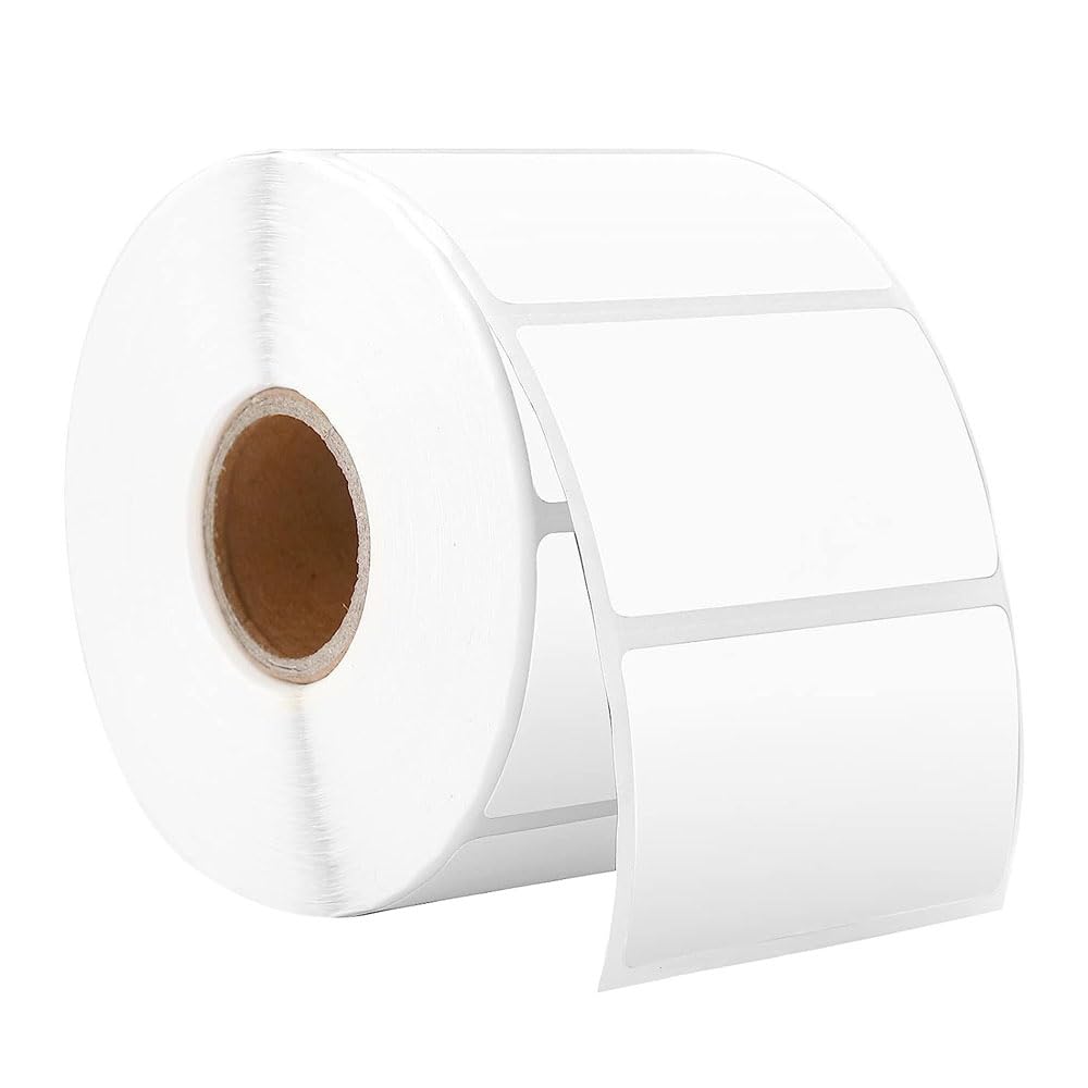 Amazon.com : 3x2 inch White Direct Thermal Labels, Barcode Address ...