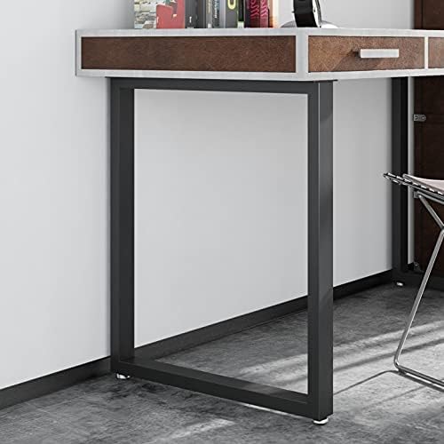 Amazon.com: Weven Table Legs 28"x 24" Heavy Duty Desk Legs Industrial ...