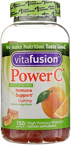 Amazon.com: Vitafusion Power C, Gummy Vitamins For Adults (150 ...