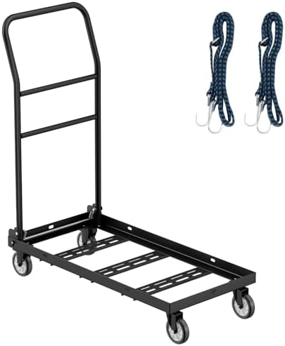 Amazon.com: Folding Chair Dolly 36 Chairs 300 LBS Capacity, Multi ...