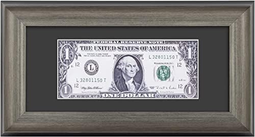 Amazon.com - ELSKER&HOME Dollar Bill Frame with Black Matting, Easel ...