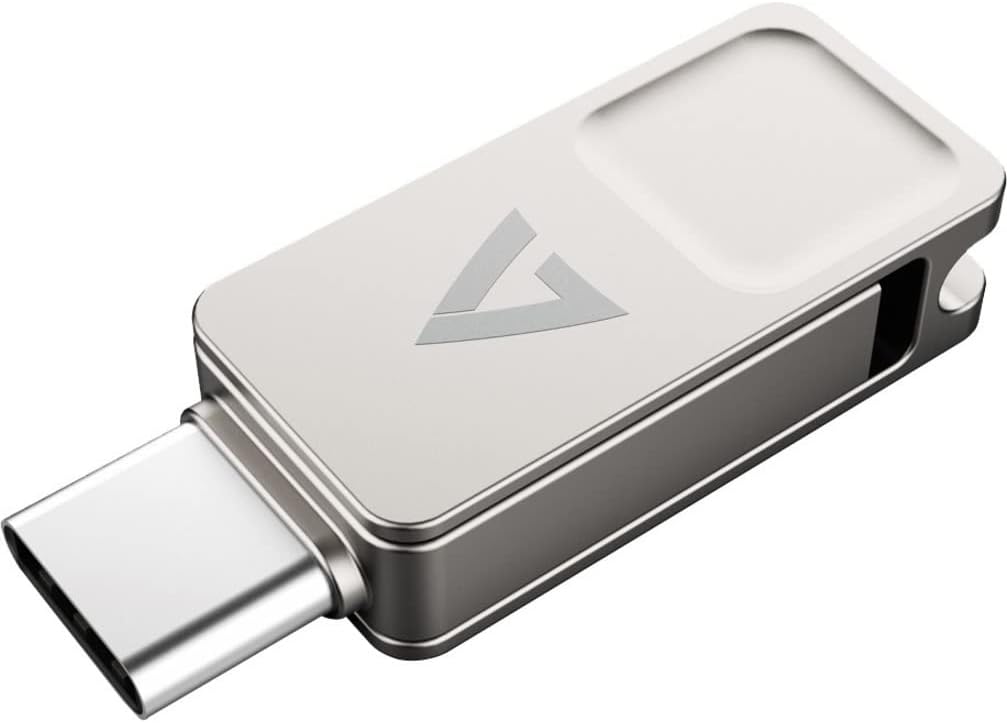 Amazon.com: V7 Type C Dual-Purpose Flash Drive USB-A 3.2 128GB ...