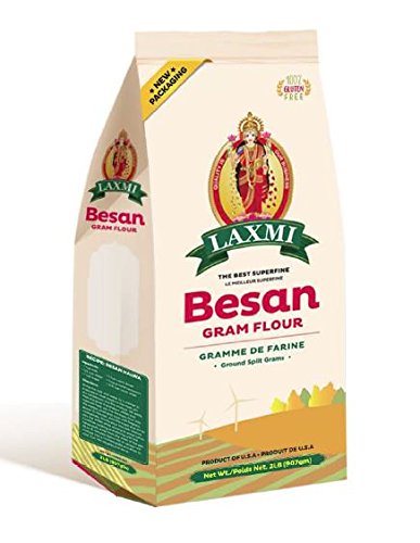 Amazon.com : Laxmi Freshly Milled Besan Gram Flour (Chickpea Flour ...