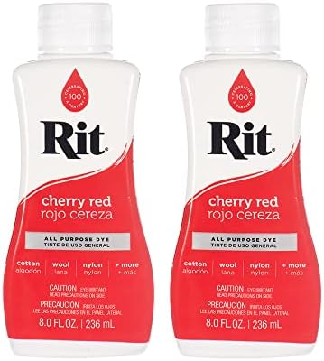 Amazon.com: Rit All Purpose Liquid Dye - Cherry Red, 8 oz (Brand: Rit ...