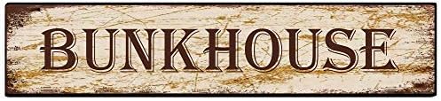 Amazon.com: UFunhome Welcome to The Bunkhouse Sign, Bunkhouse Decor ...