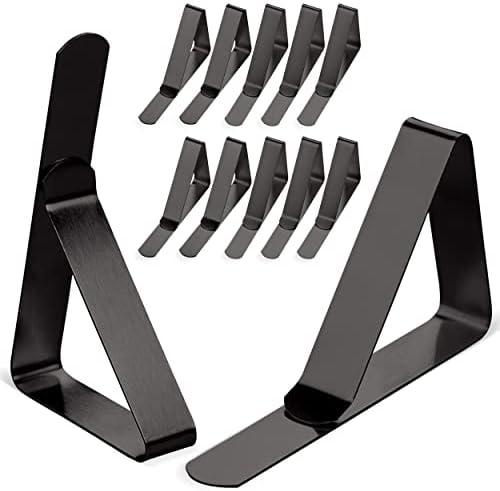 Amazon.com: TriPole Tablecloth Clips 24 Pack Stainless Steel Table ...