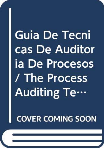 Buy Guia De Tecnicas De Auditoria De Procesos / The Process Auditing ...