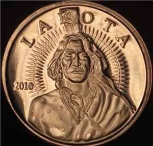 Amazon.com: 2010 Lakota 1 AVDP oz Fine Copper Rounds : Everything Else