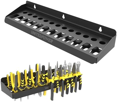 Amazon.com: UNITEDPOWER Wall Mount Hand Tool Storage Set, Screwdriver ...