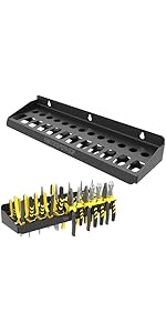 UNITEDPOWER Caulking Gun Holder, Wall Mount Hand Caulking Gun Storage ...