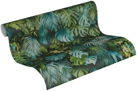 Norwall MH36534 Polynesian Leaves Wallpaper - Amazon.com