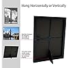 Amazon.com - GOmaize Front Loading Black Picture Frame 8x10 Set of 5 ...