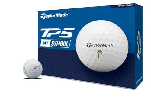 Snapklik.com : 2024 Symbol TP5 Palm Tree Golfballs One Dozen
