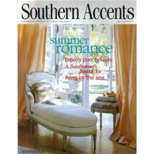 Southern Accents Magazine July August 2001 Summer Romance: KImberly ...