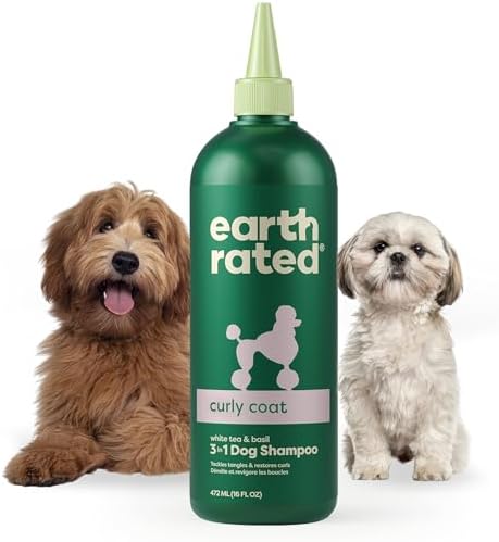 Earth Rated 3-in-1 Dog Shampoo, Conditioner and Deodorizer, for Curly ...