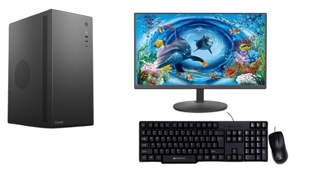 Assembled Desktop PC with Core i3, 8GB DDR3 RAM, 1TB HDD + 128GB SSD ...