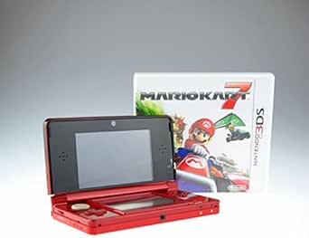 Nintendo 3DS rot mit Mario Kart 7 inklusive Ladekabel und Stift ...