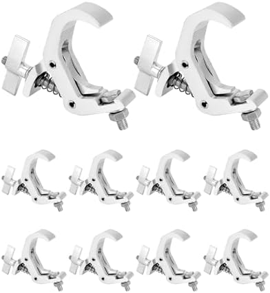 Amazon.com: QWORK Truss Clamp, Stage Lights Clamp, 10 Pack 1.57-2.36 ...