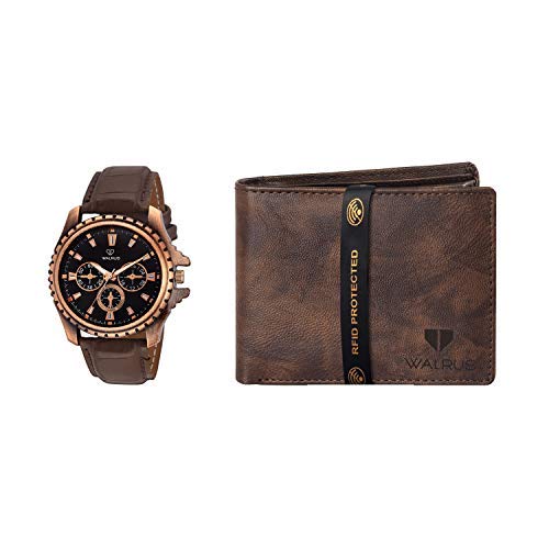 Buy Walrus Watch & RFID Protected Wallet for Men at Amazon.in