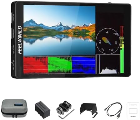 Amazon.com : FEELWORLD F7 Plus 7 Inch 1200nit DSLR Camera Field Monitor ...