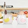 Amazon.com: 2 Pack Cute Egg Separator, Ceramics Vomiting Chicken Egg ...