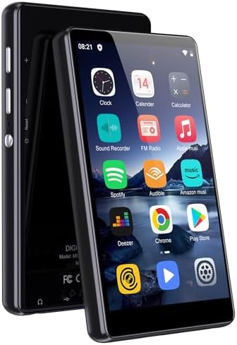 Amazon.com: 80GB Music Player, Mp3 & Mp4 Player with Bluetooth and WiFi with 4" IPS Touch Screen ...